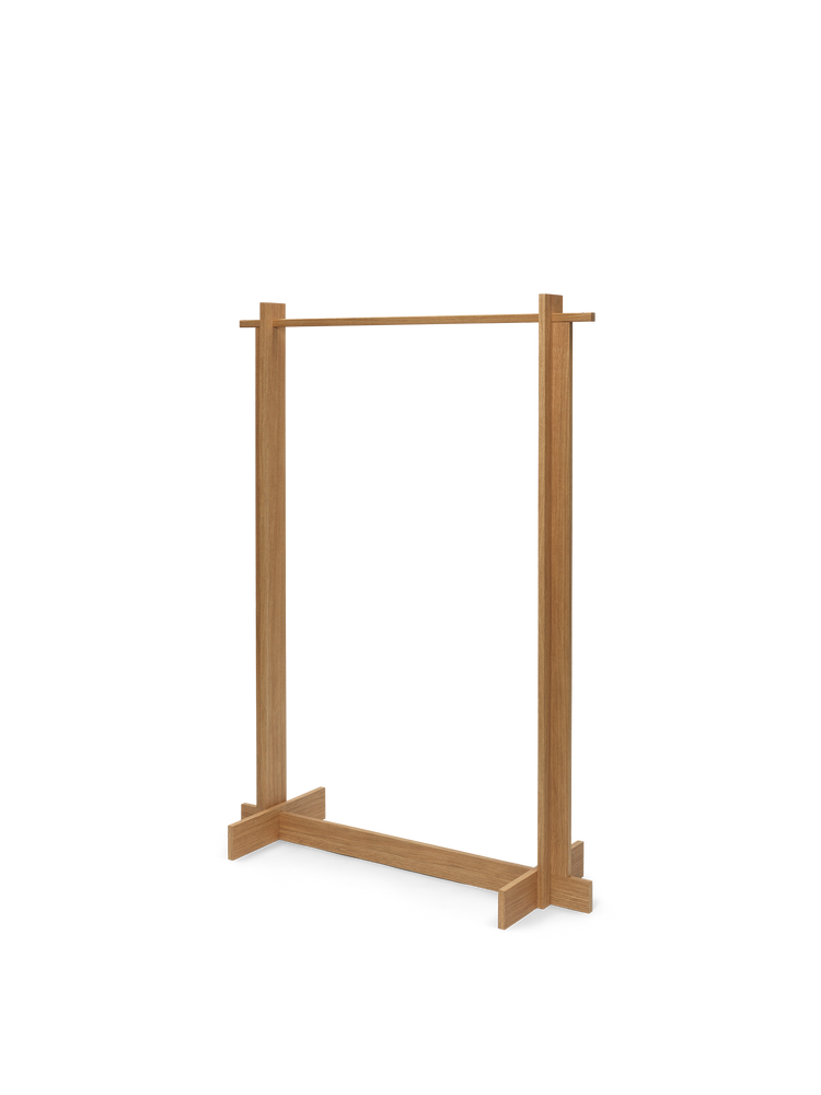 Klesstativ Bridge Clothes Rack oljet eik – OsloDeco