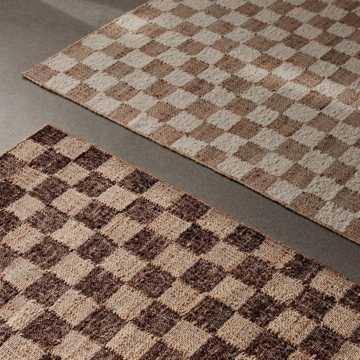 Teppe Check Wool Jute – OsloDeco