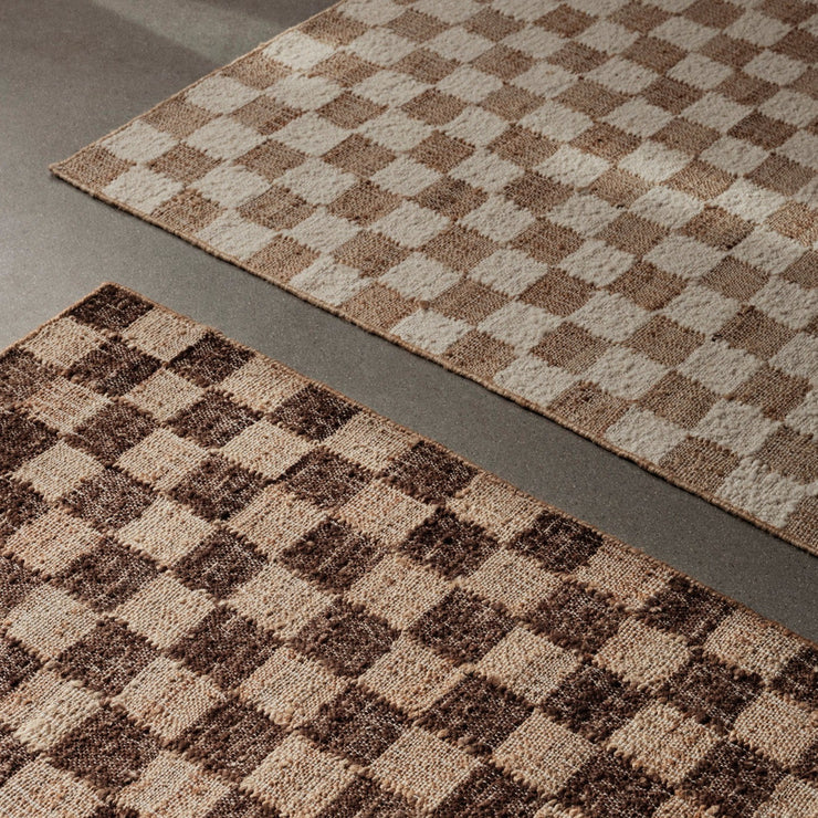 Teppe Check Wool Jute – OsloDeco