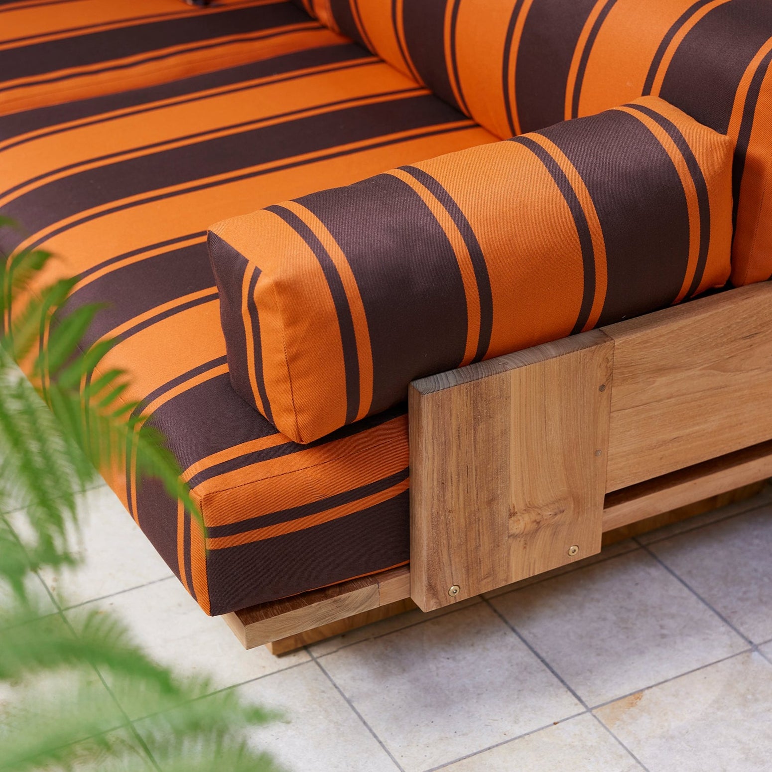 Utesofa Outdoor Teak – OsloDeco