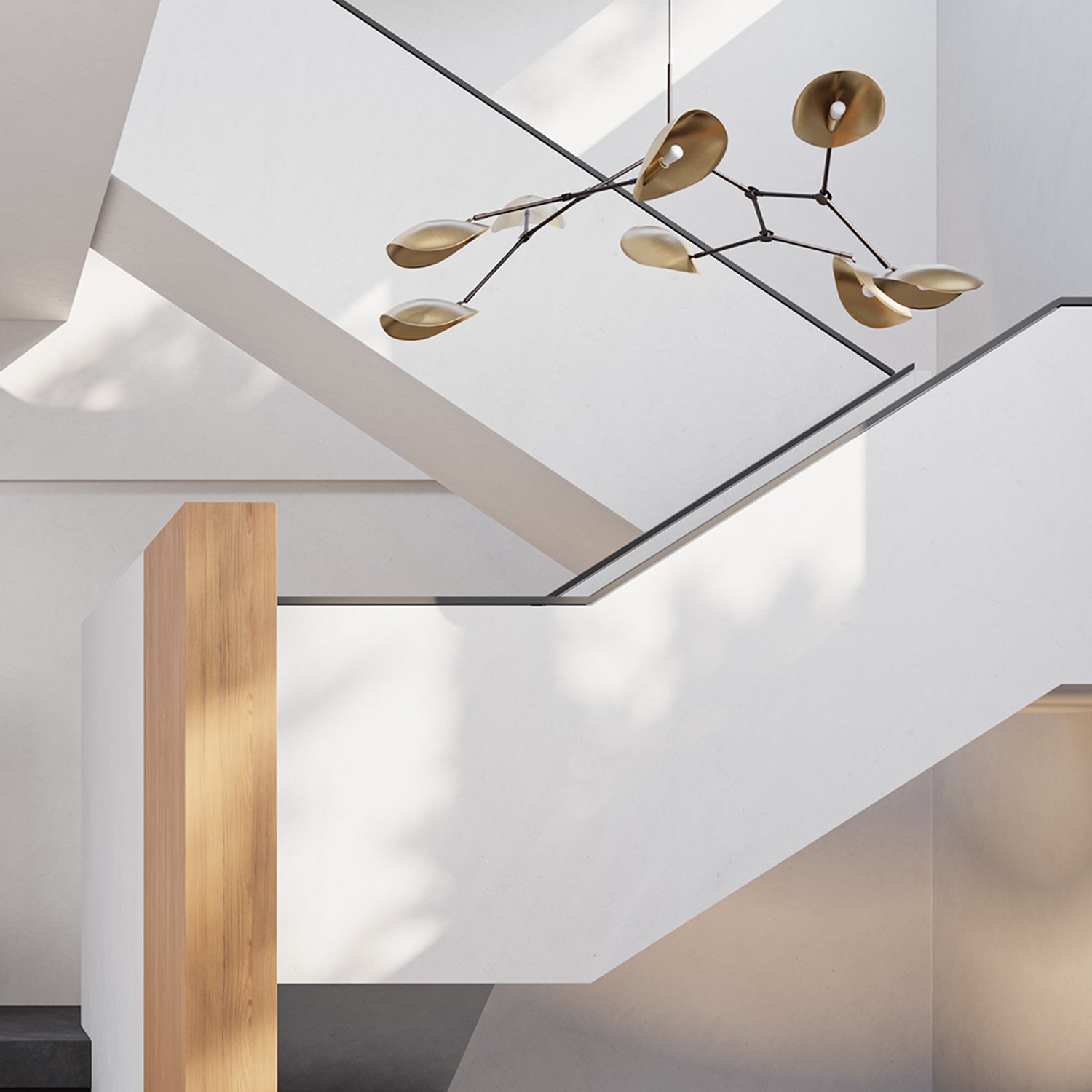 Taklampe Stingray Chandelier – OsloDeco